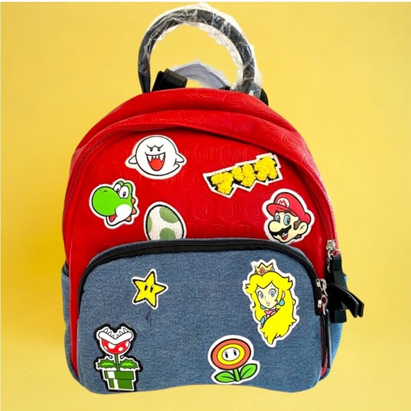Nintendo | Accessories | New With Tags Super Mario Brothers Red Patch ...